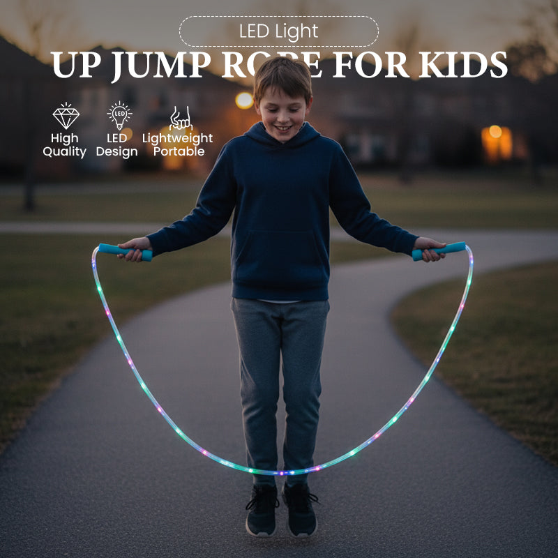 LED Light-Up Jump Rope for Kids – melbob